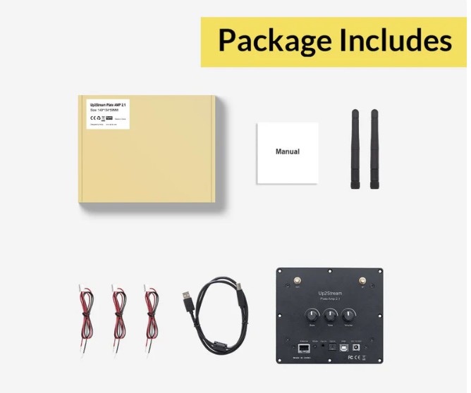 UP2STREAM PLATE AMP2.1 - Solen