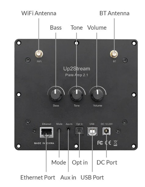 UP2STREAM PLATE AMP2.1 - Solen